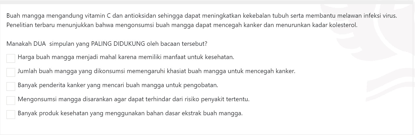 SNBT 2023, Ini Kumpulan Contoh Soal TPS Bagian Penalaran Umum